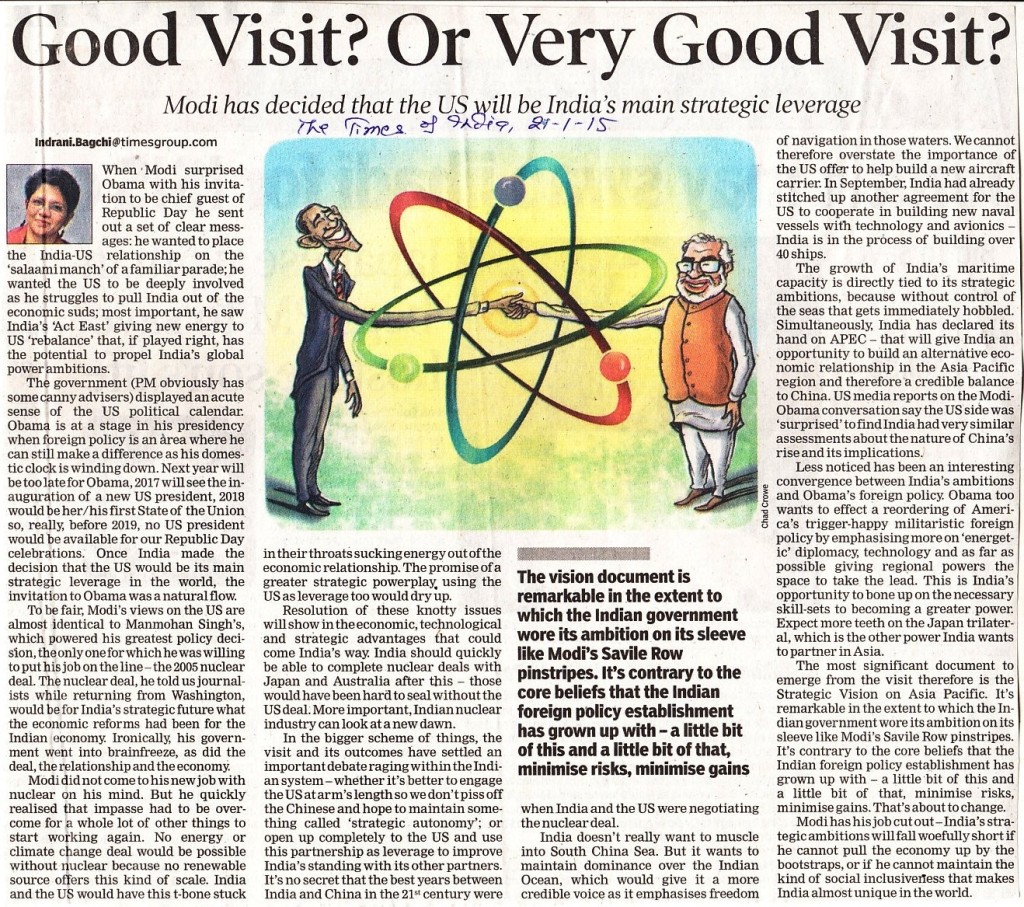 Important Editorial Articles (From 24th Jan to 29th Jan 2015) - AFEIAS