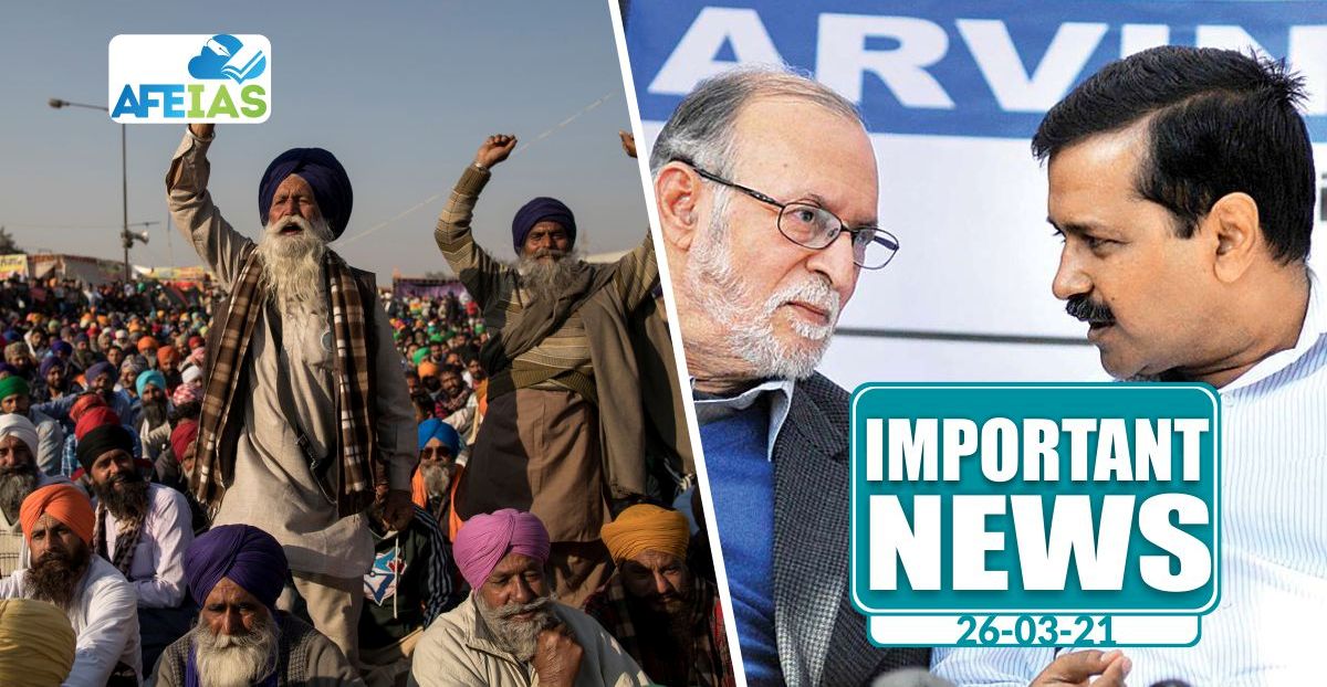 26-03-2021 (Important News Clippings) - AFEIAS