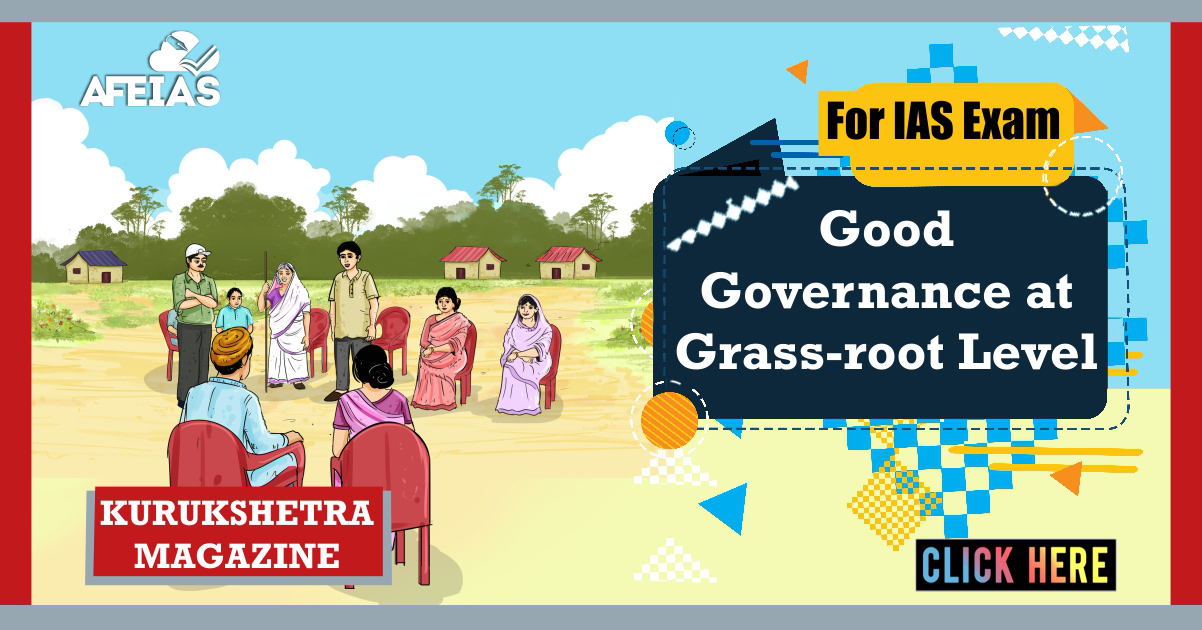 Kurukshetra : Good Governance at Grass-root Level - AFEIAS
