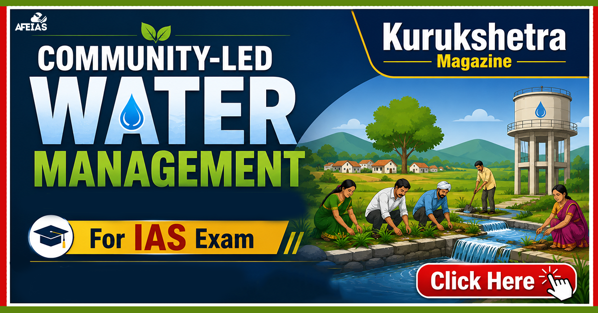Kurukshetra : Community-led Water Management - AFEIAS